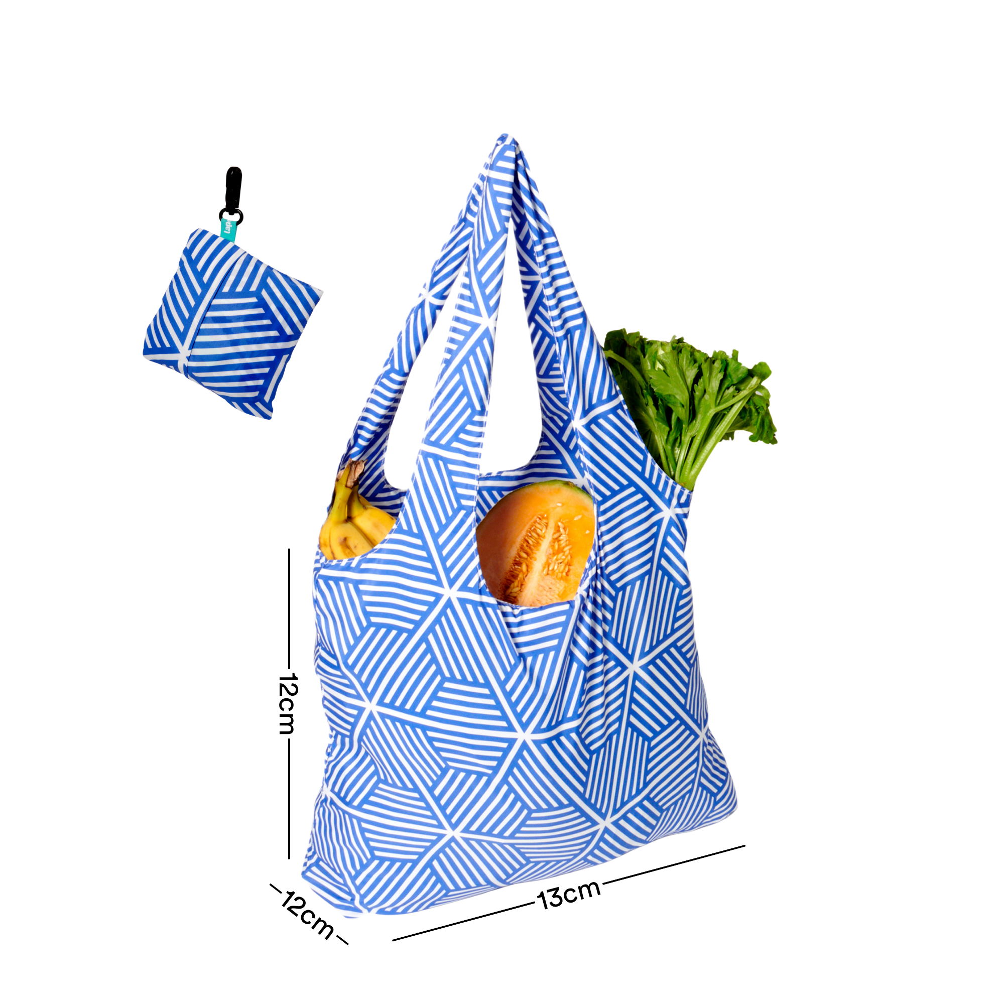 PACKABLE SHOPPER - SHOPPING BAG | GEOMETRIC | Lapoche